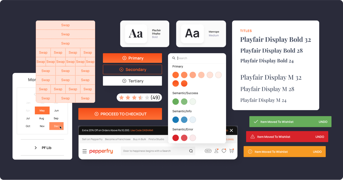 Building a design system for Pepperfry - GeekyAnts